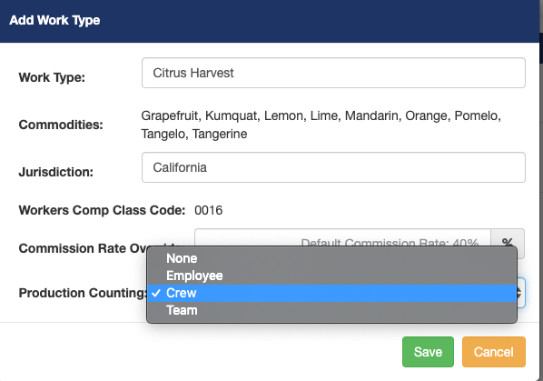 Counting production with teams – Pago